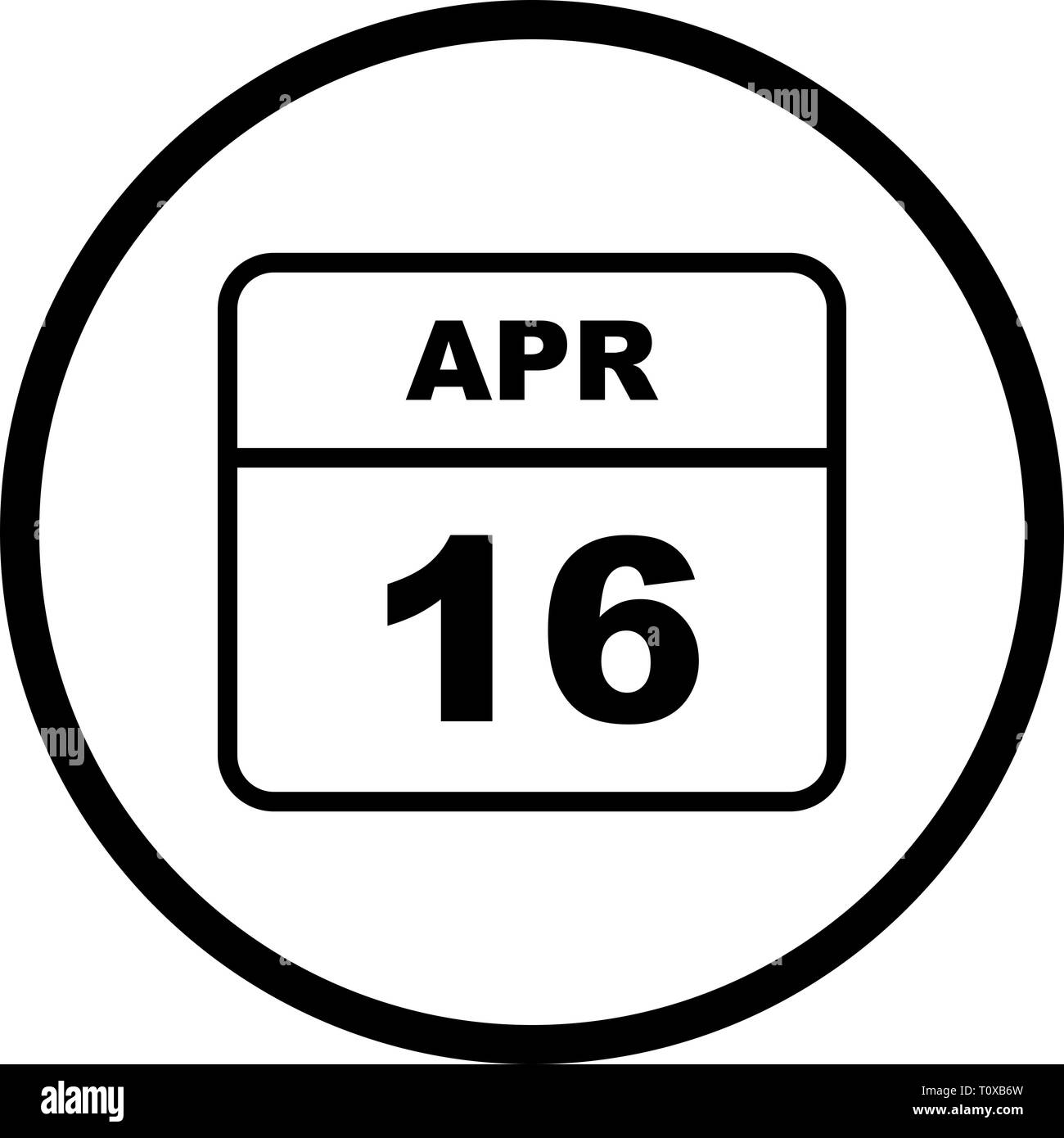 16 calendar Black and White Stock Photos & Images - Alamy