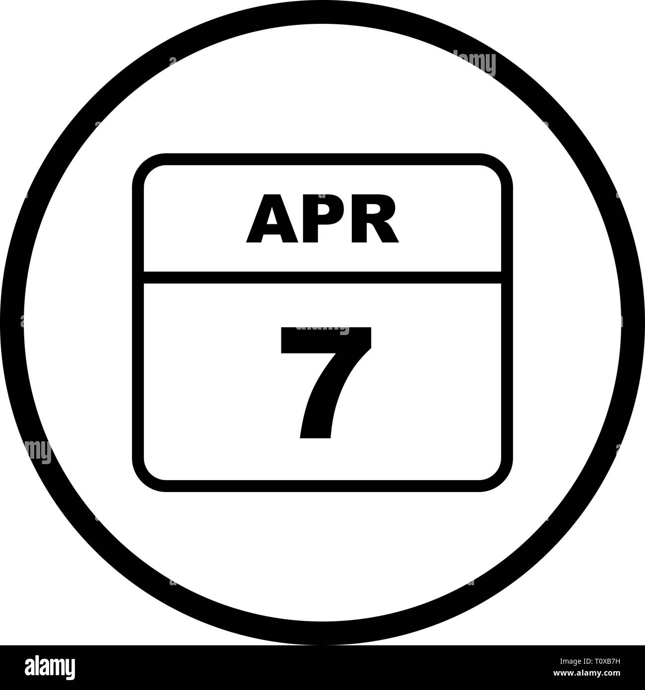 Calendar 7 Black and White Stock Photos & Images - Alamy