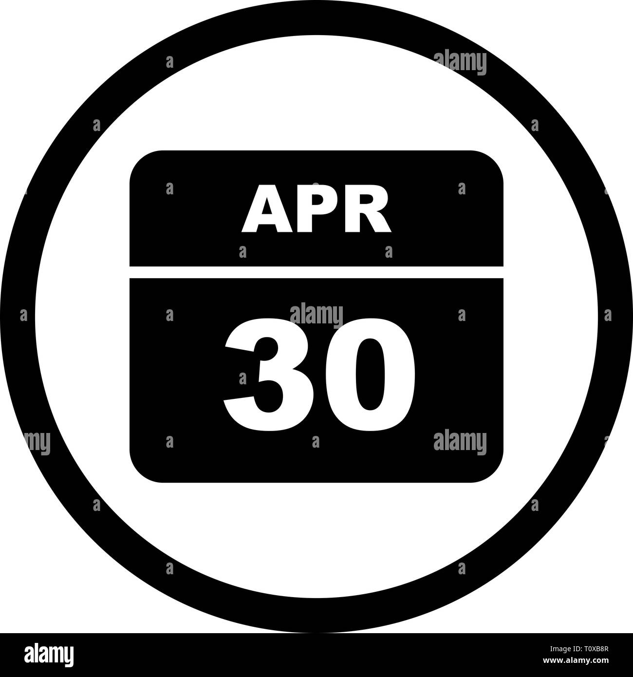 30 calendar Black and White Stock Photos & Images - Alamy
