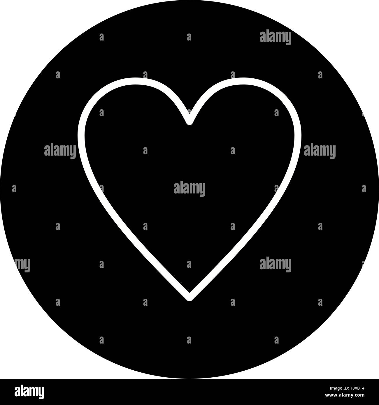 Illustration Favorite Icon Stock Photo - Alamy