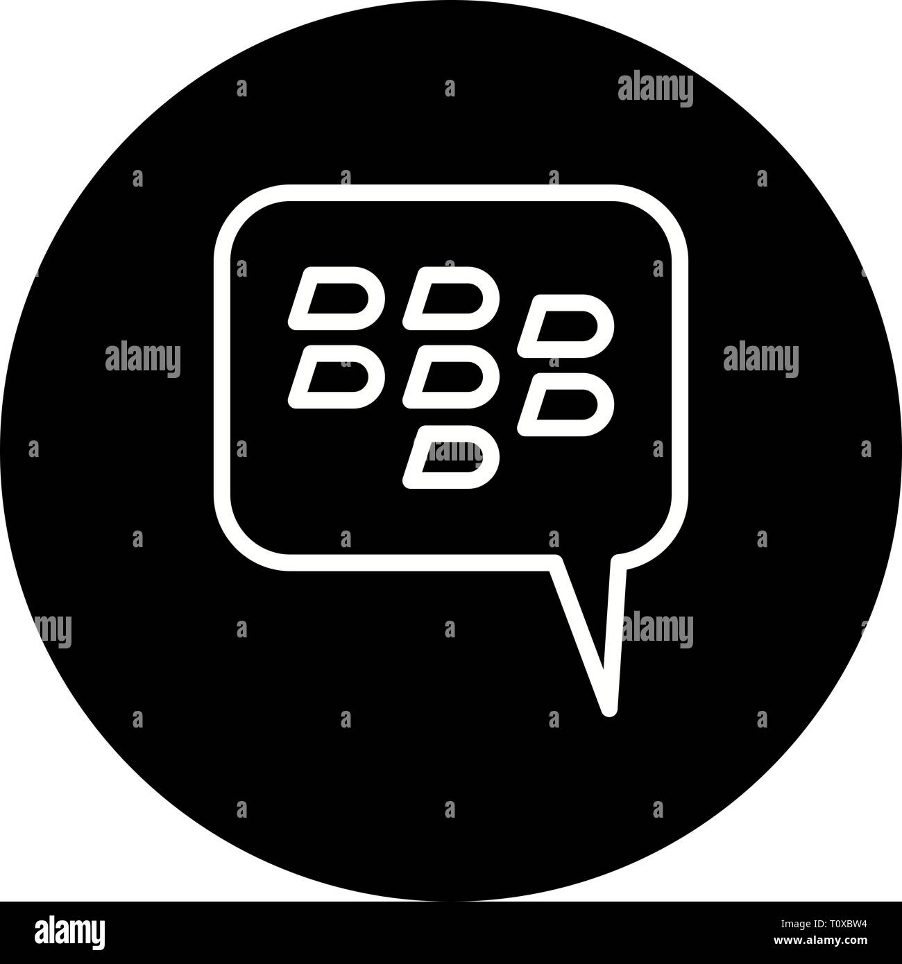 Bbm symbol hi-res stock photography and images - Alamy