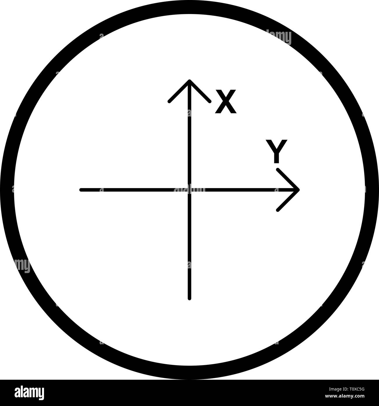 Axis dimensions Black and White Stock Photos & Images - Alamy