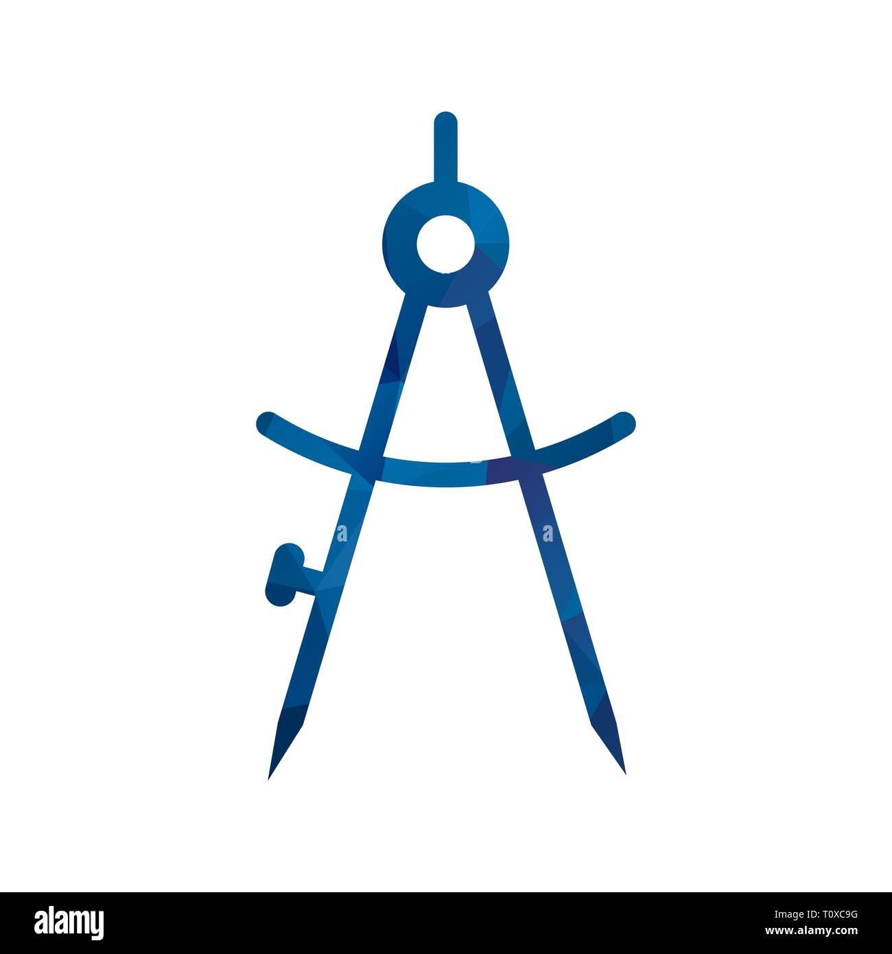 Illustration Divider Icon Stock Photo - Alamy