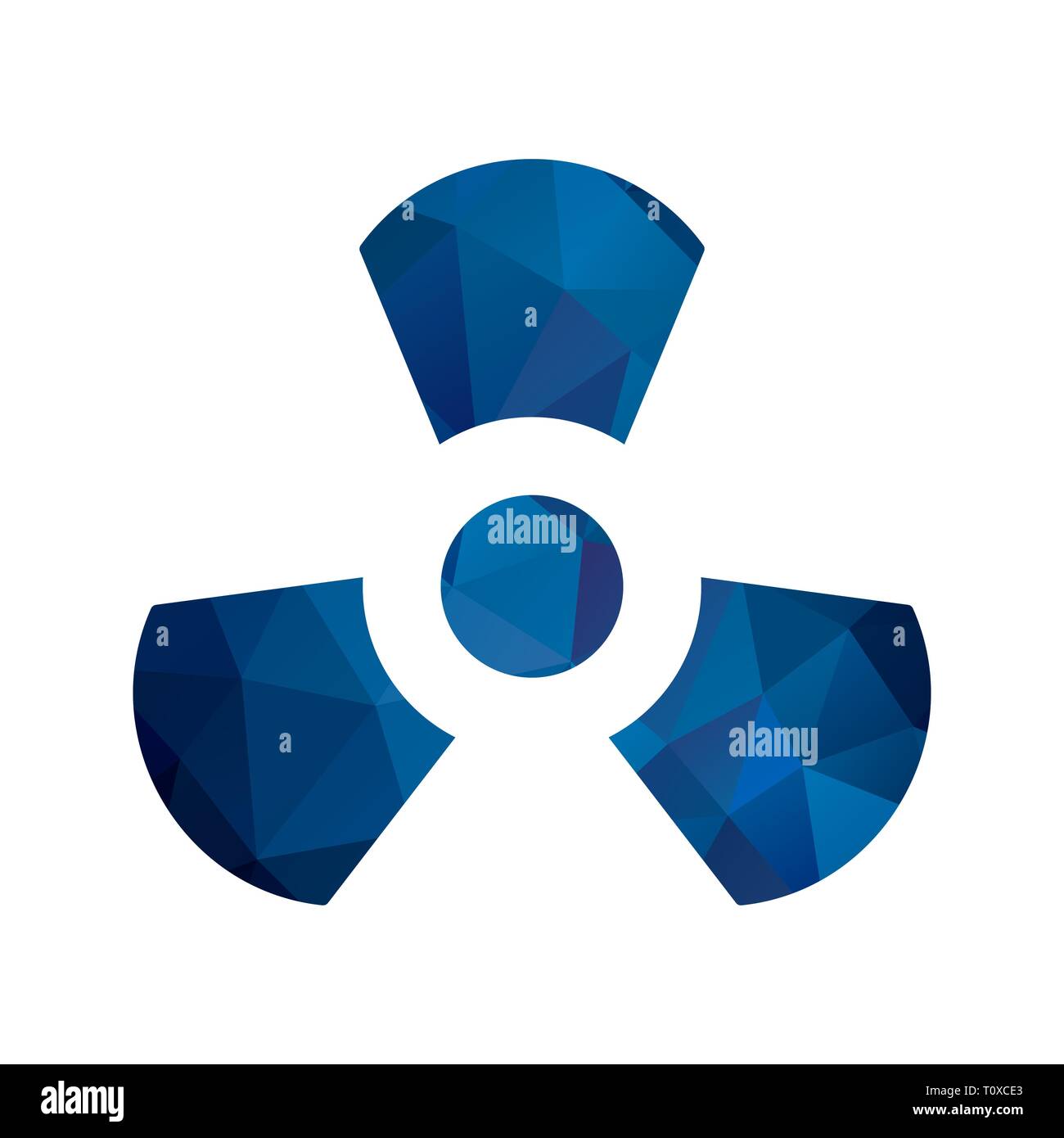 Illustration Radiation Icon Stock Photo - Alamy