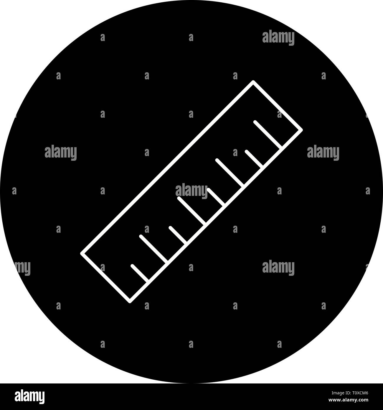 Illustration Scale Icon Stock Photo - Alamy