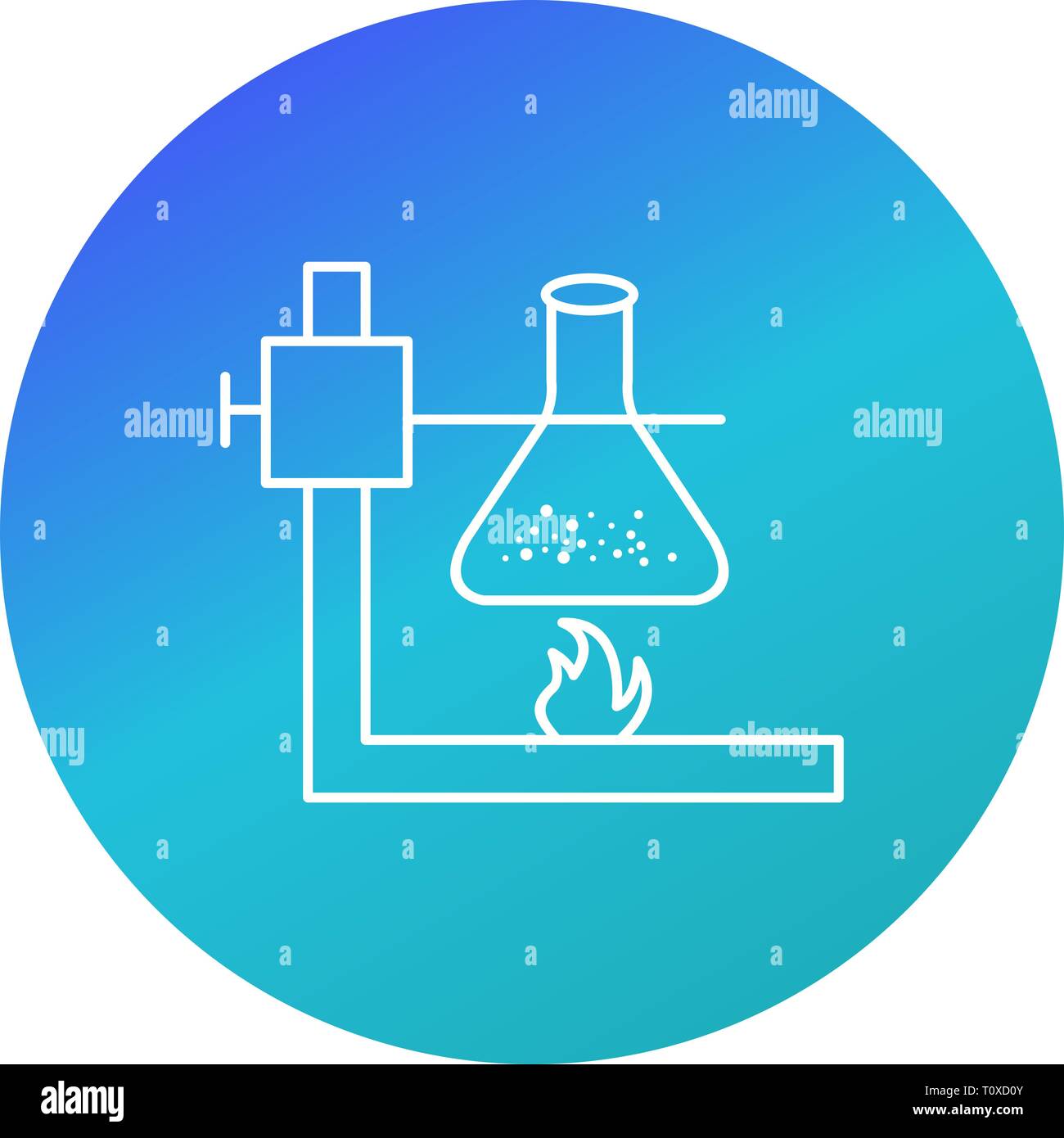 Fire under flask hi-res stock photography and images - Alamy