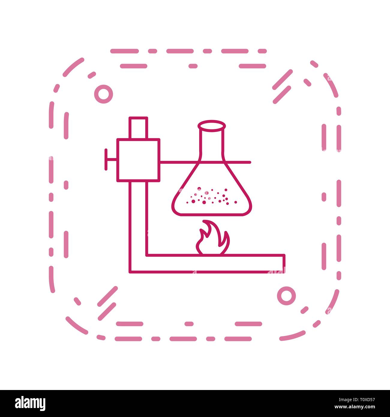 Fire under flask hi-res stock photography and images - Alamy