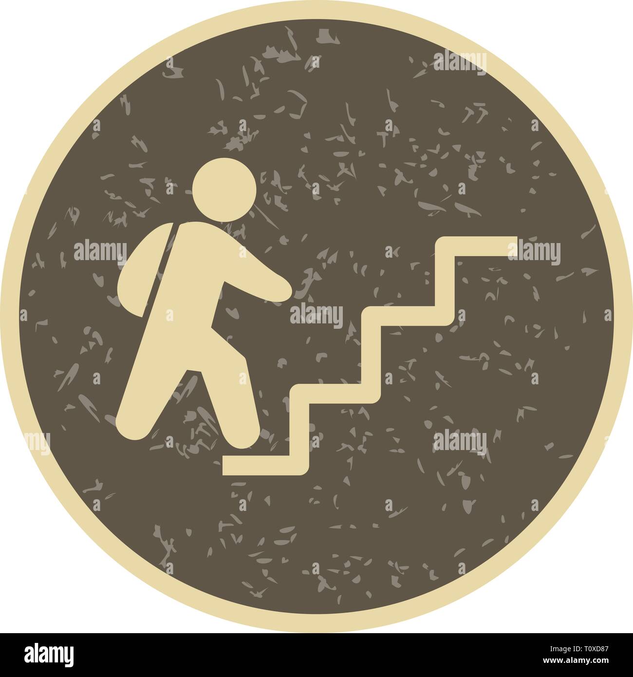 Illustration Education Goal Icon Stock Photo - Alamy