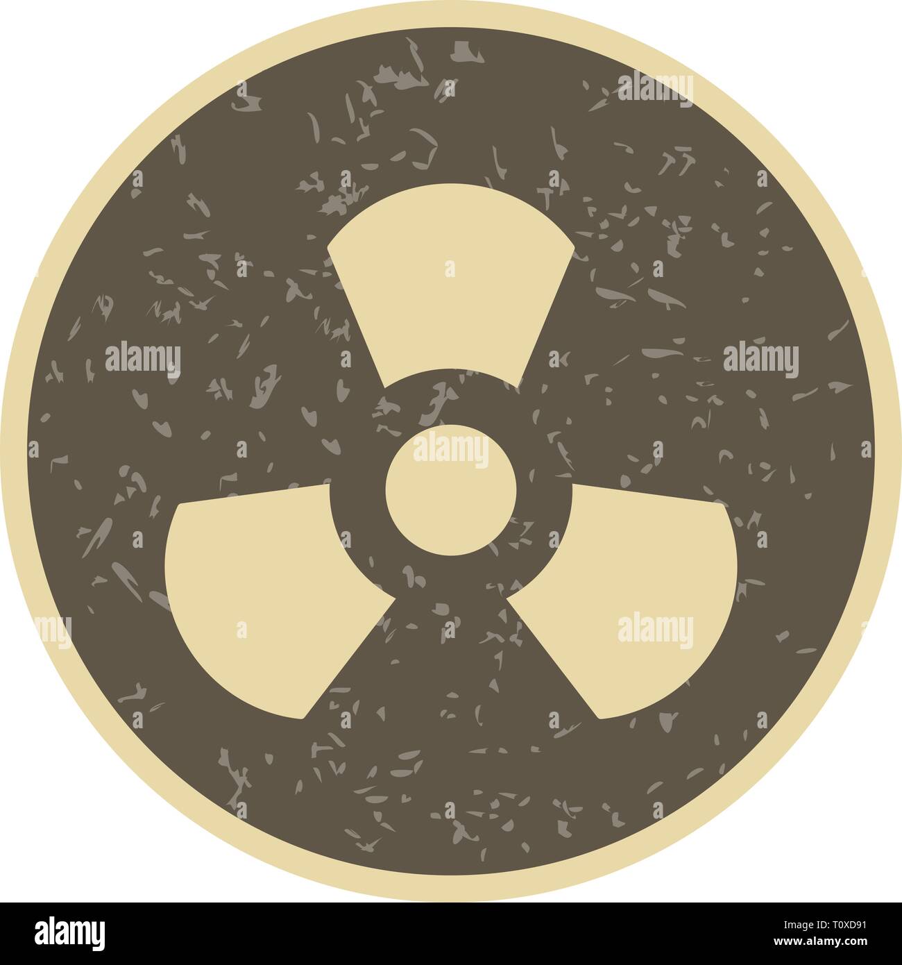 Illustration Radiation Icon Stock Photo - Alamy