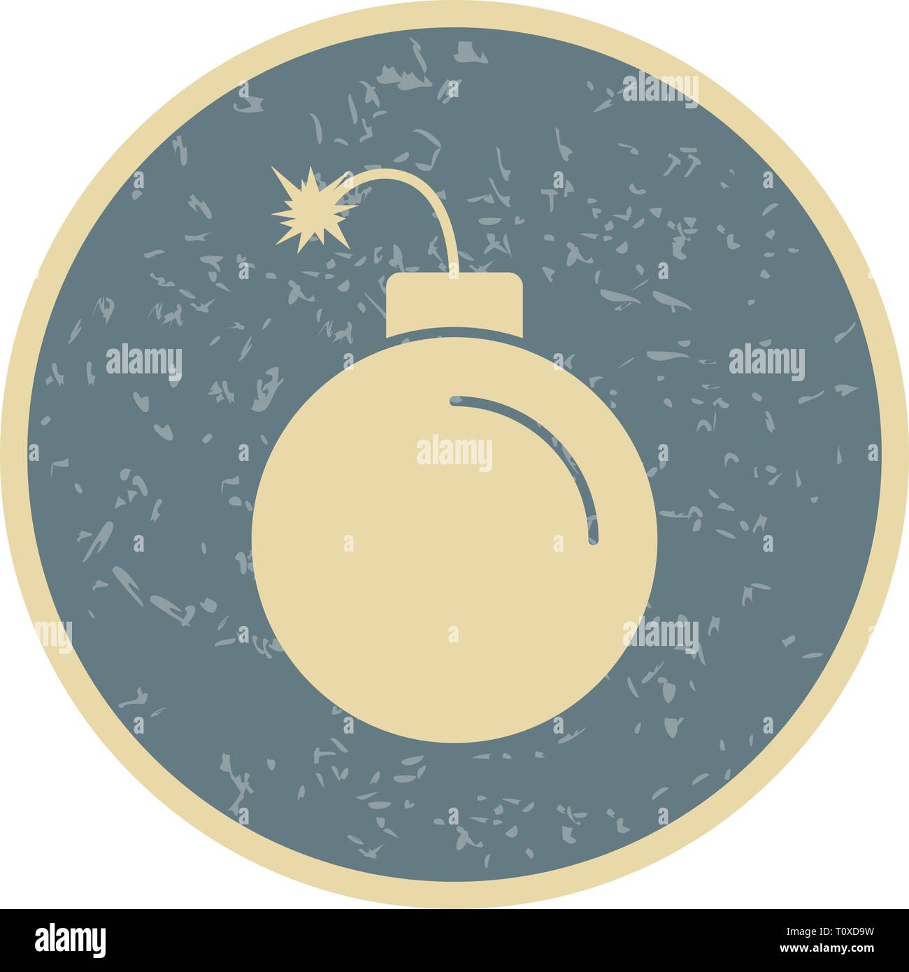 Illustration Explosion Icon Stock Photo - Alamy
