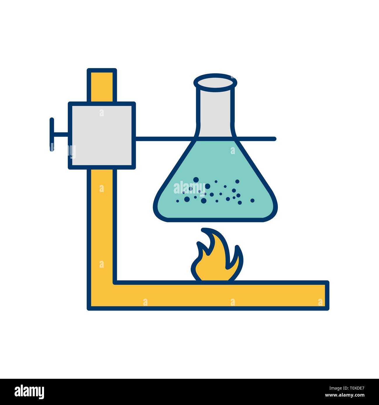 Fire under flask hi-res stock photography and images - Alamy