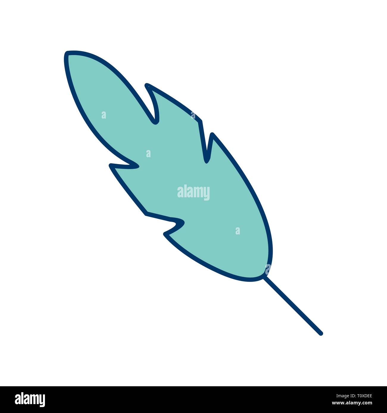 Illustration Calligraphy Icon Stock Photo - Alamy