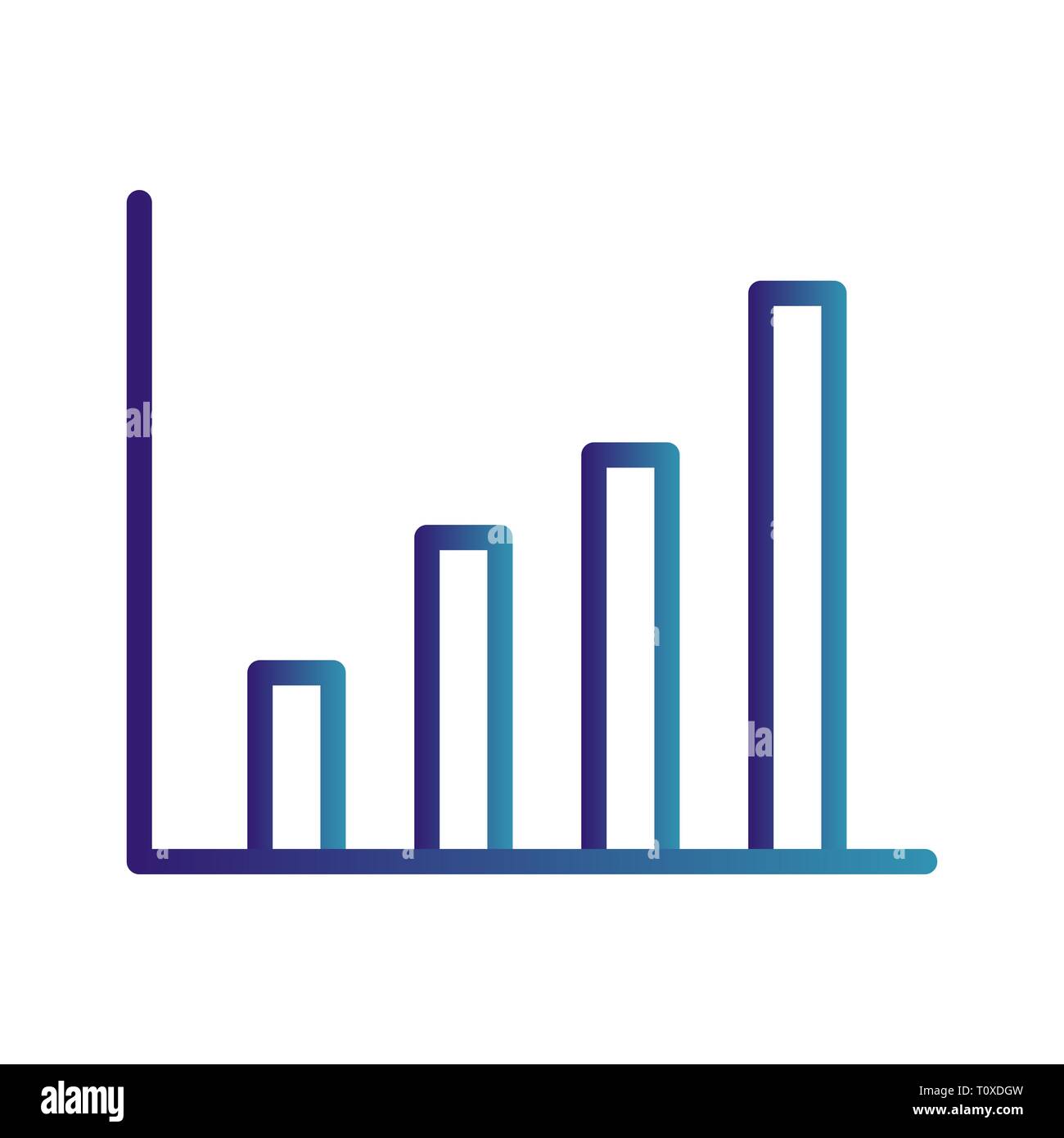 Illustration Statistics Icon Stock Photo - Alamy