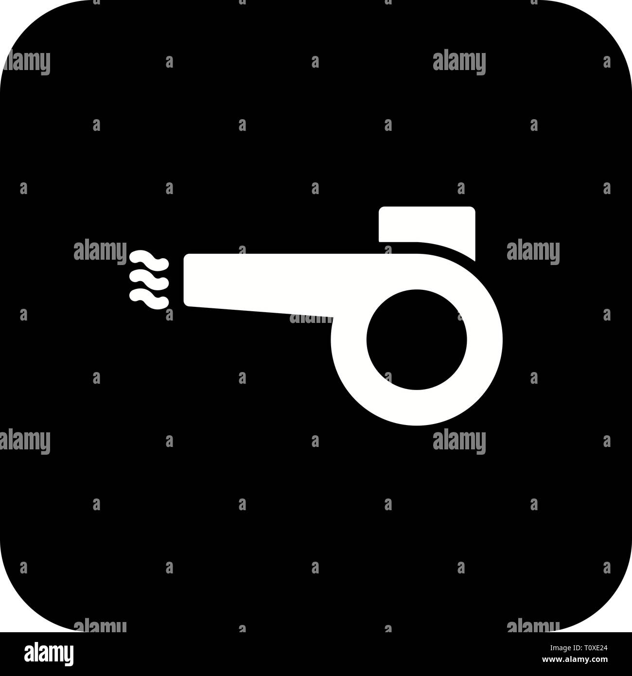 Illustration Blower Icon Stock Photo - Alamy