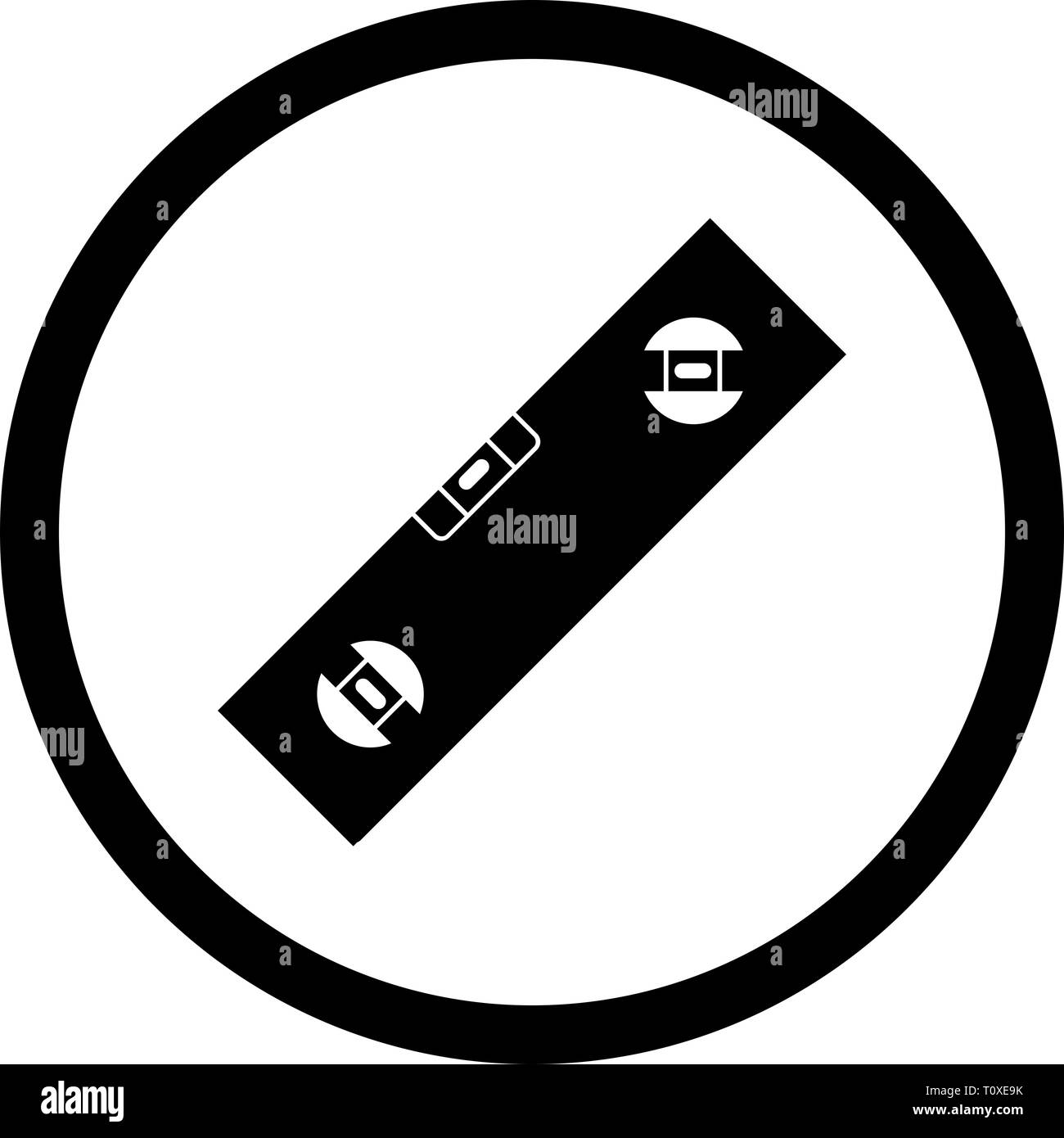 Illustration Level Icon Stock Photo - Alamy