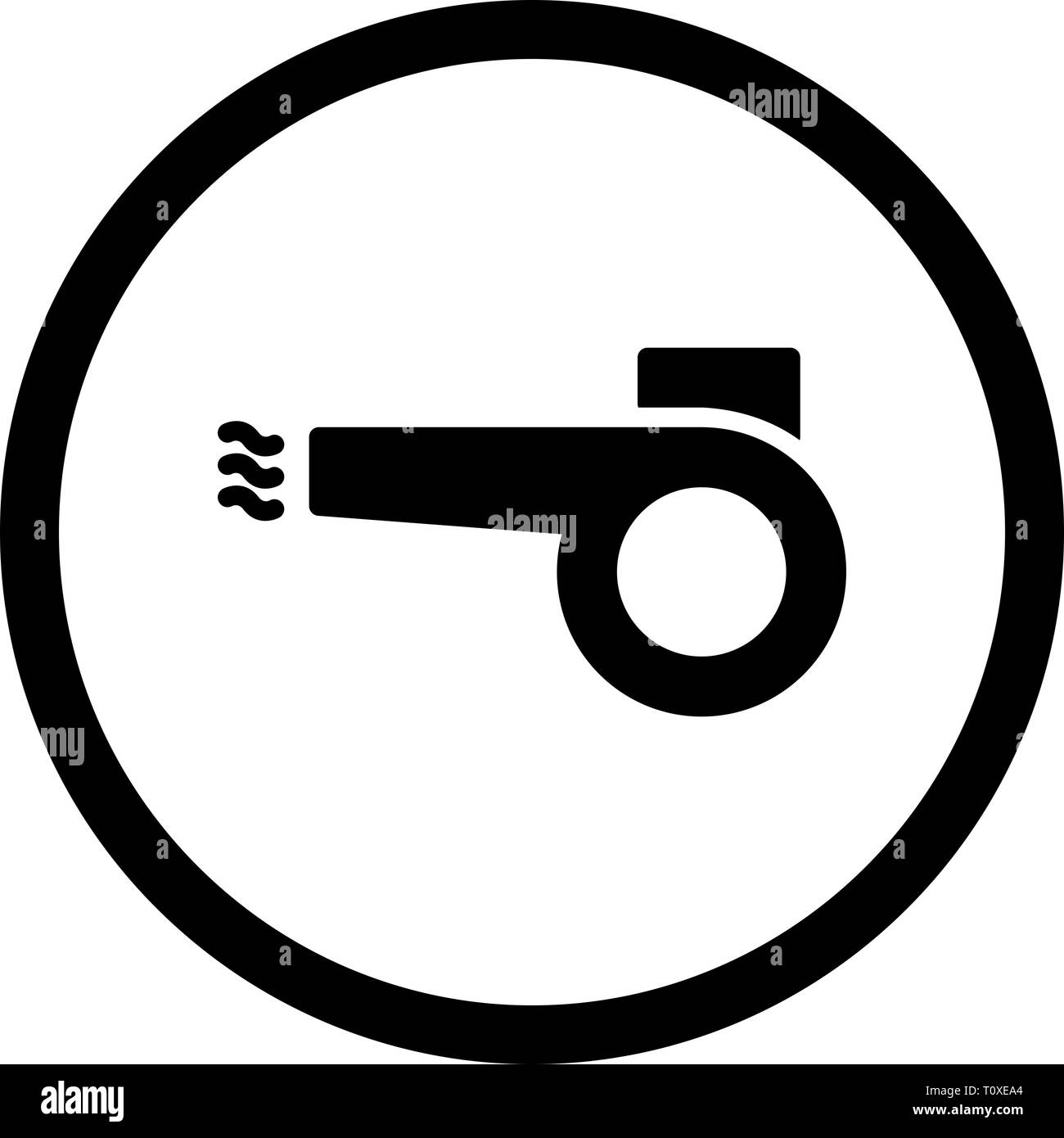 Illustration Blower Icon Stock Photo - Alamy