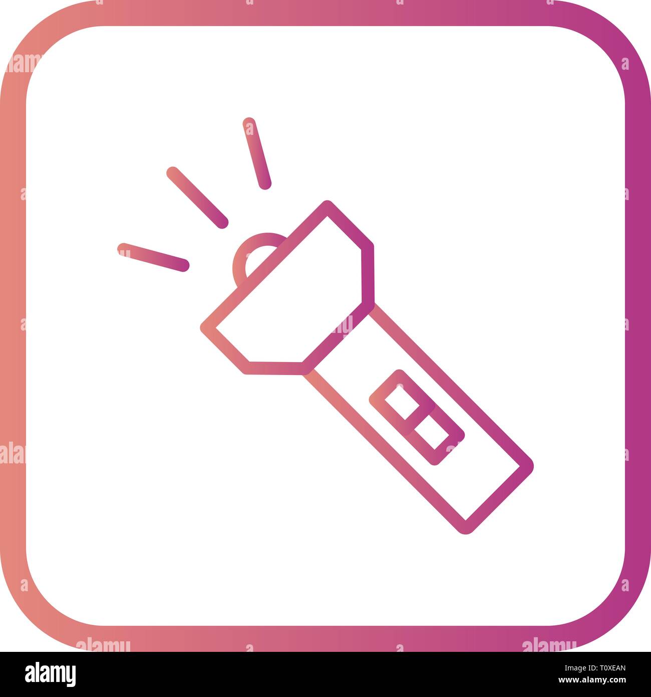 Illustration Flash Icon Stock Photo - Alamy