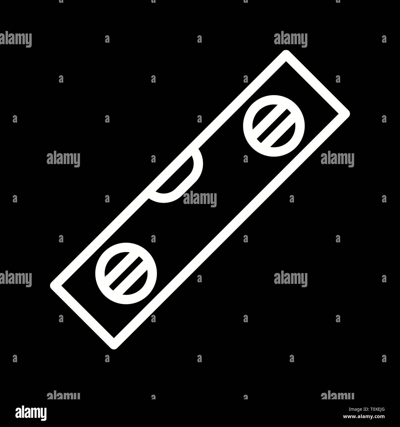 Illustration Level Icon Stock Photo - Alamy