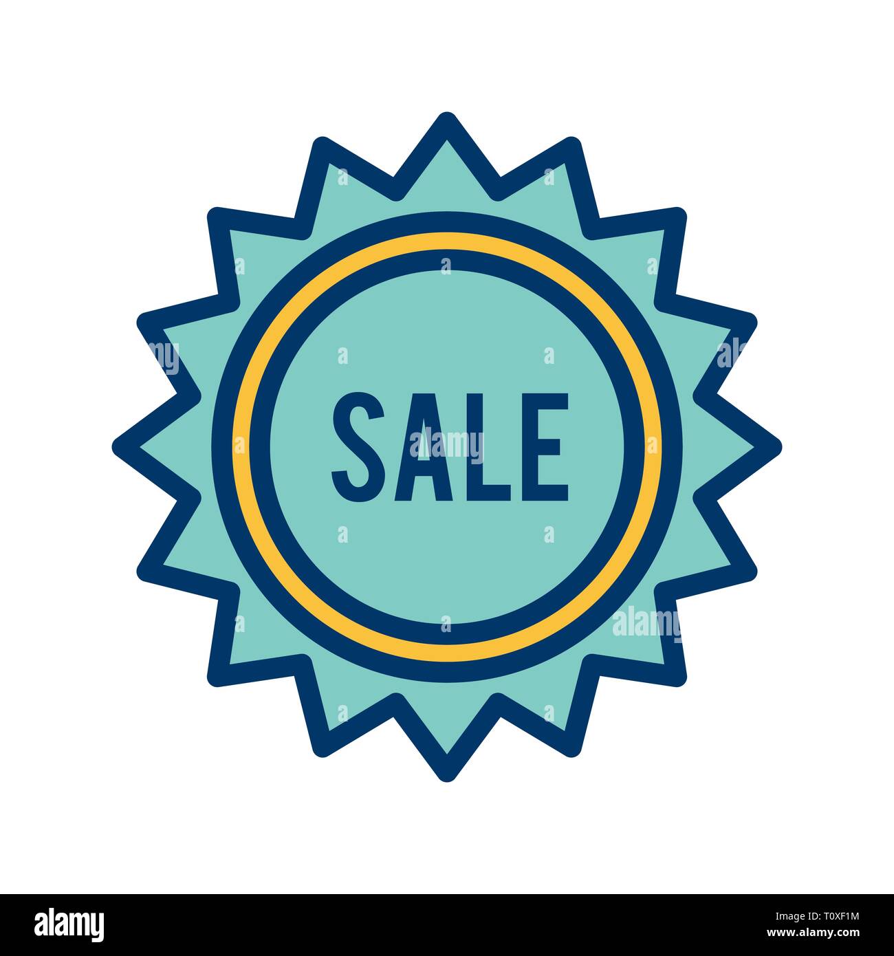 Illustration Sale Icon Stock Photo - Alamy