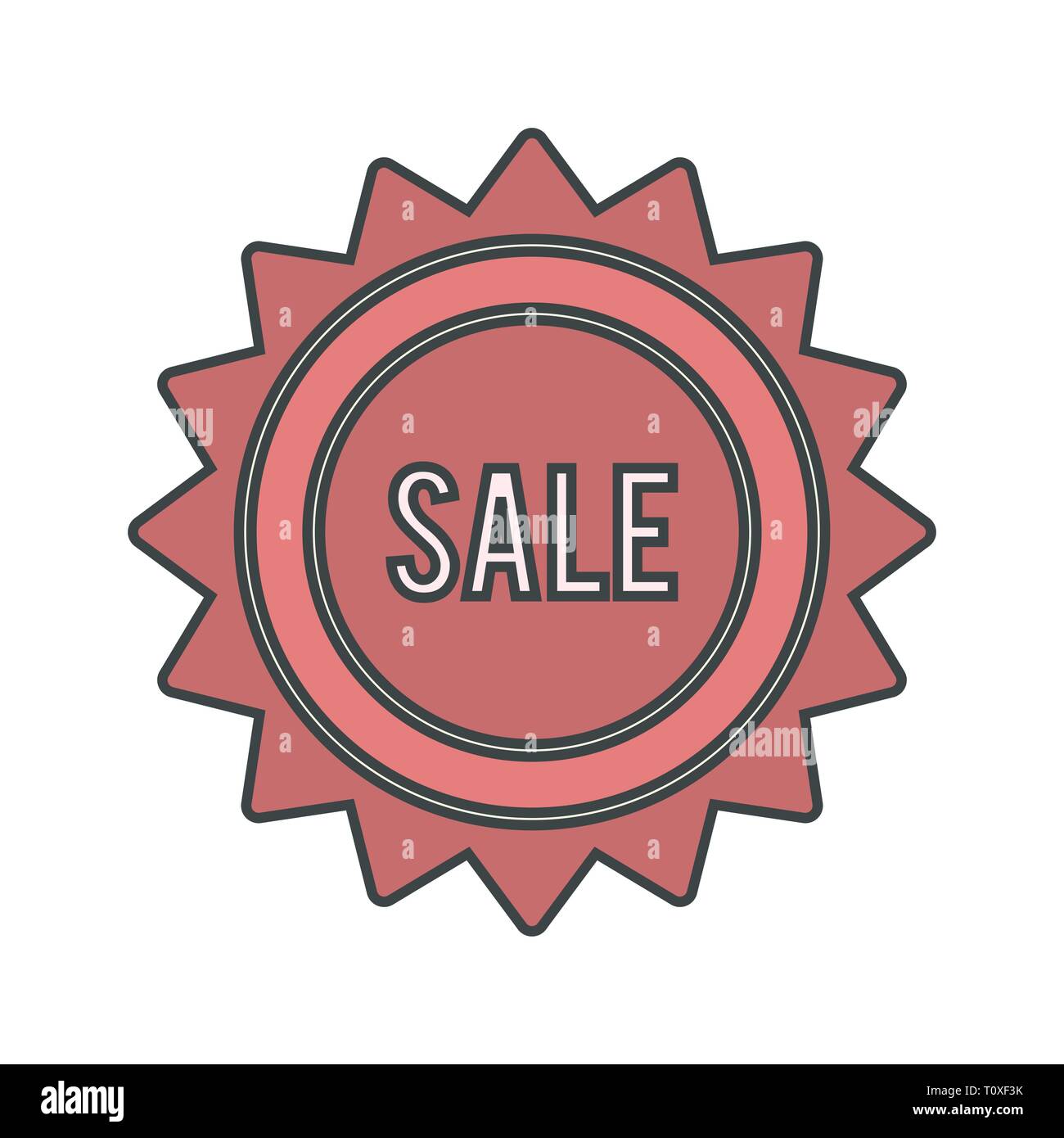 Illustration Sale Icon Stock Photo - Alamy