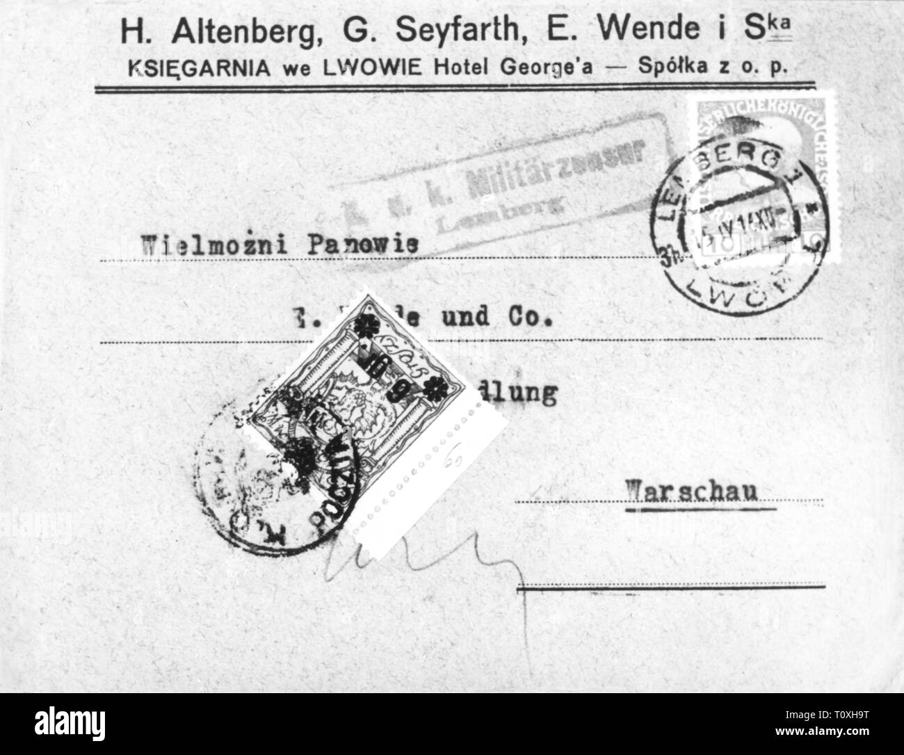 Monarchy letters Black and White Stock Photos & Images - Alamy