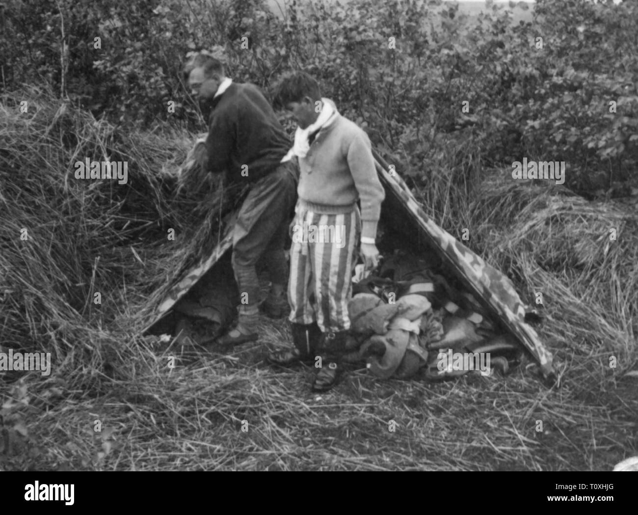 German tent camp hi-res stock photography and images - Alamy