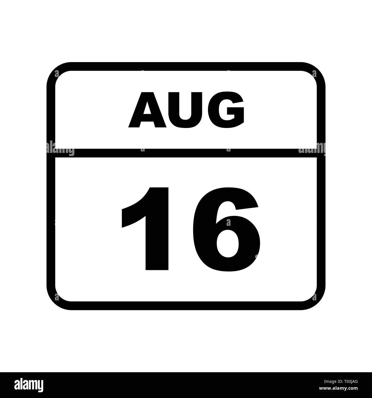 16 day august Black and White Stock Photos & Images - Alamy