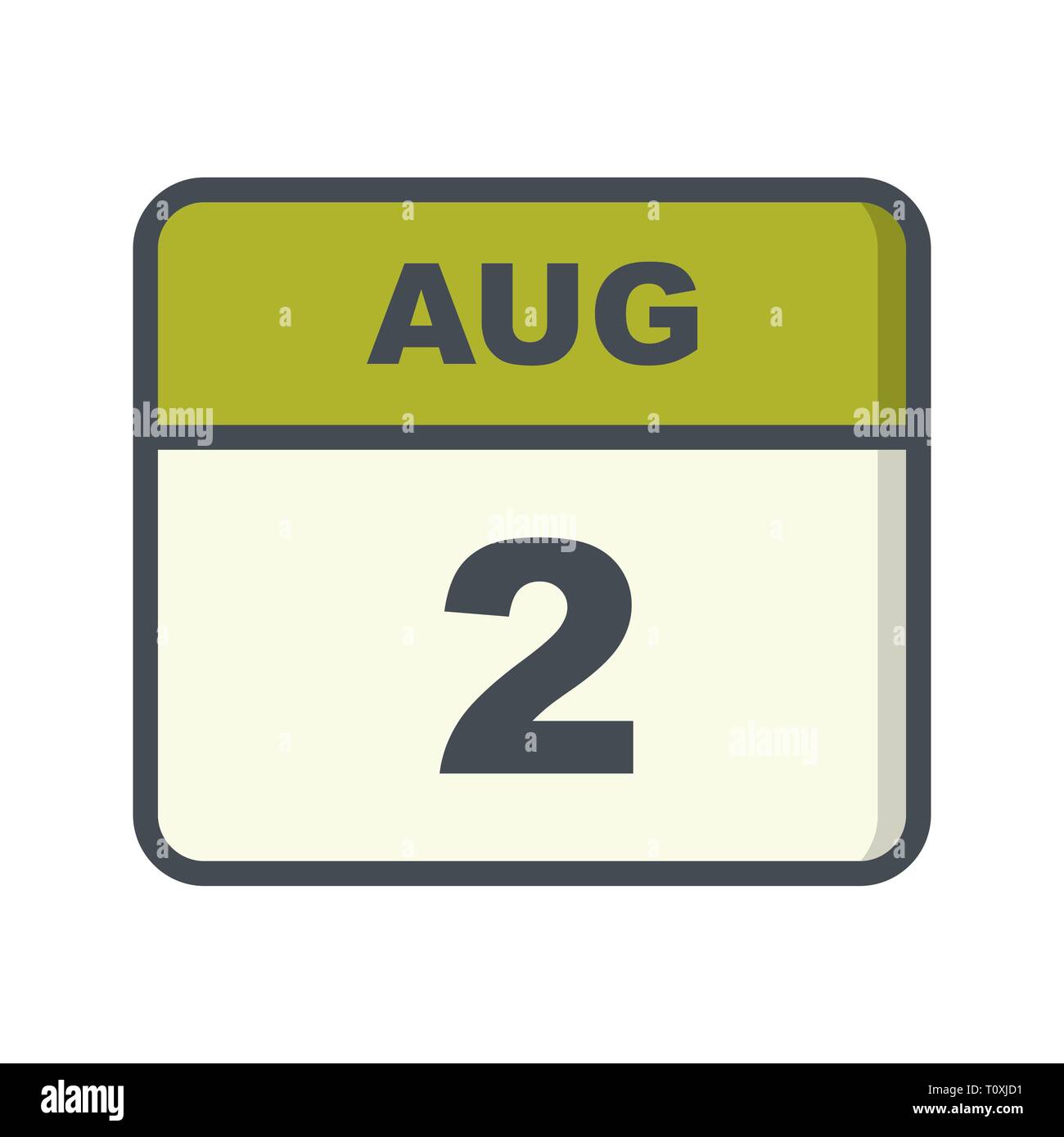 On august 2nd Cut Out Stock Images & Pictures - Alamy