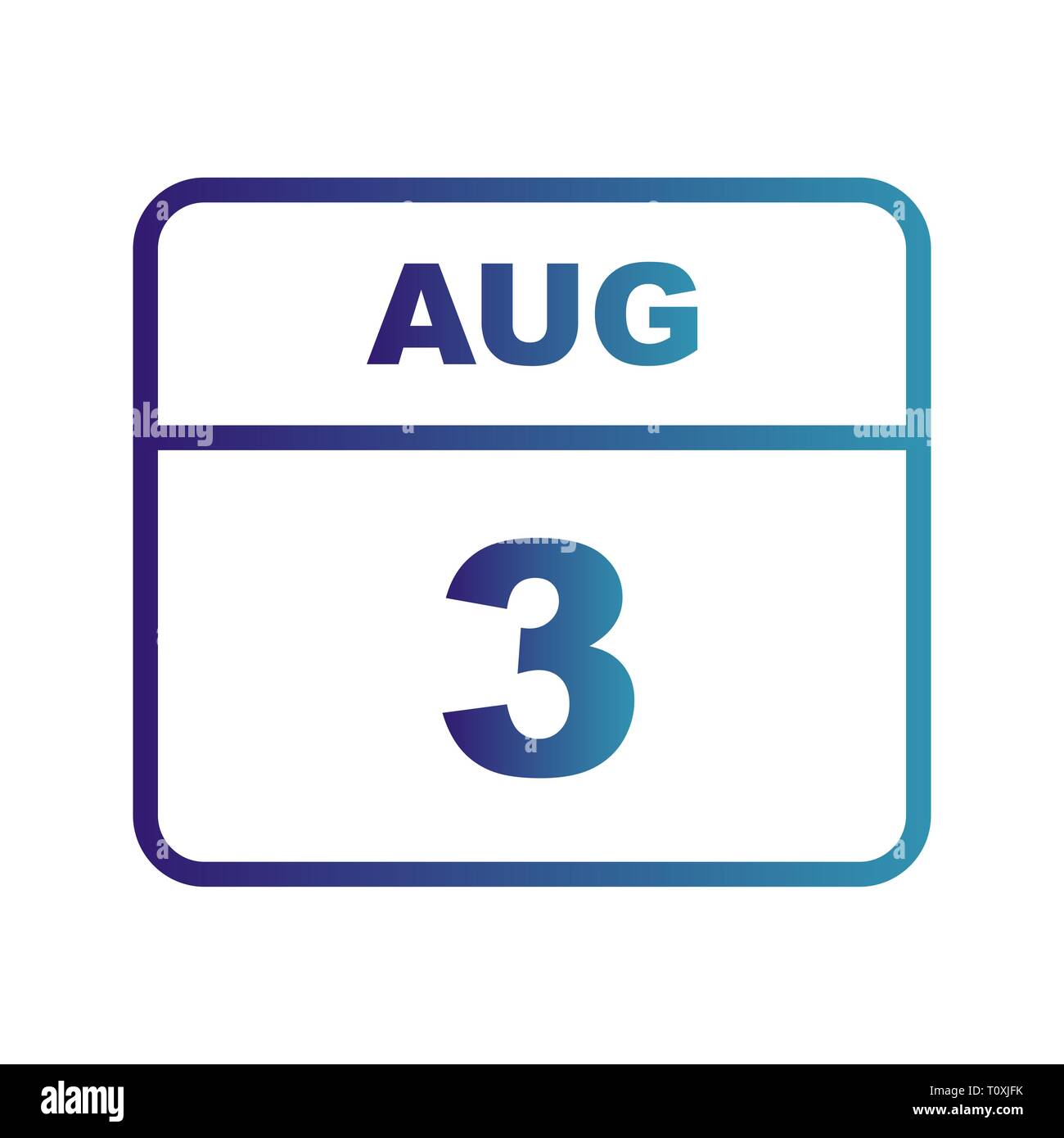 3 day august Cut Out Stock Images & Pictures - Alamy