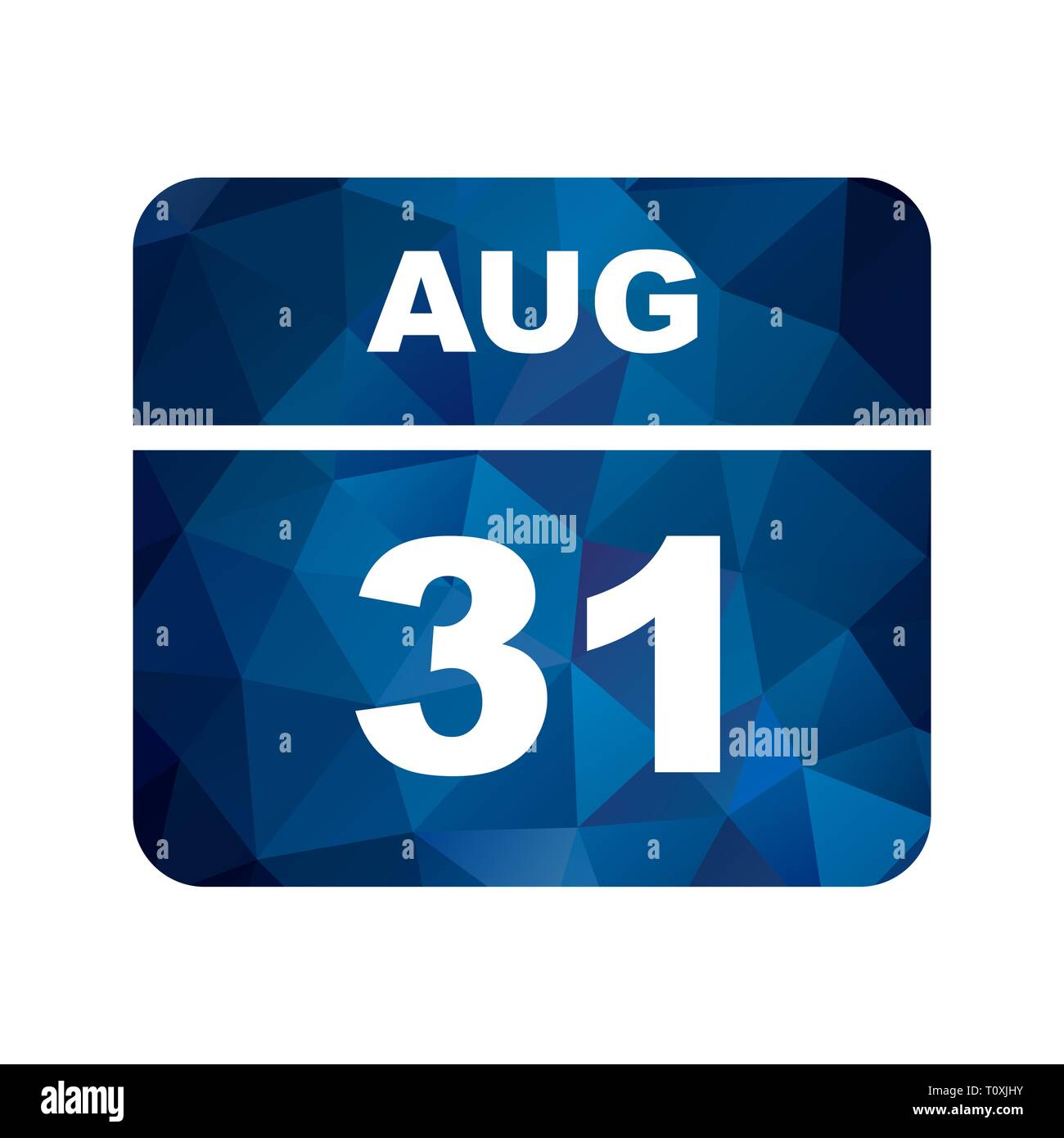 August 31st calendar hi-res stock photography and images - Alamy