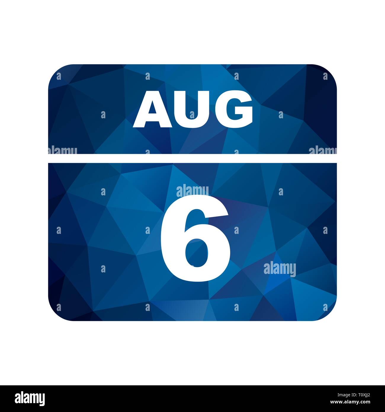 August 6th Cut Out Stock Images & Pictures - Alamy