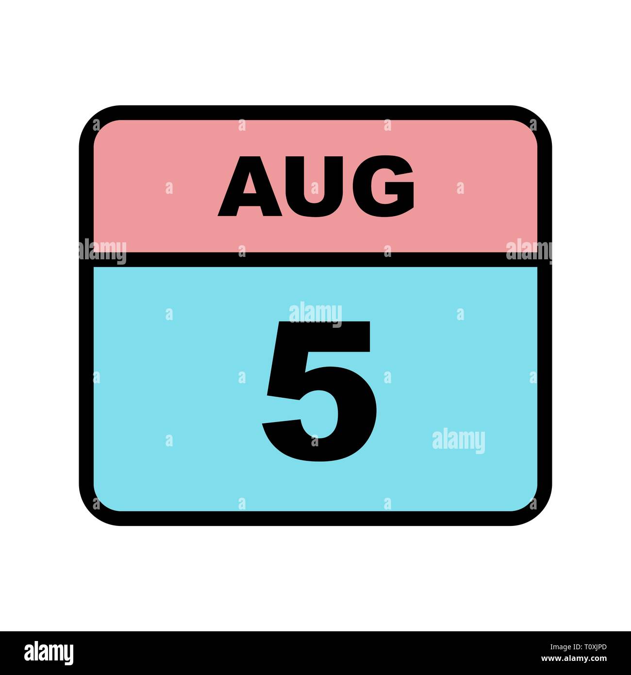 August 5th day month hi-res stock photography and images - Alamy