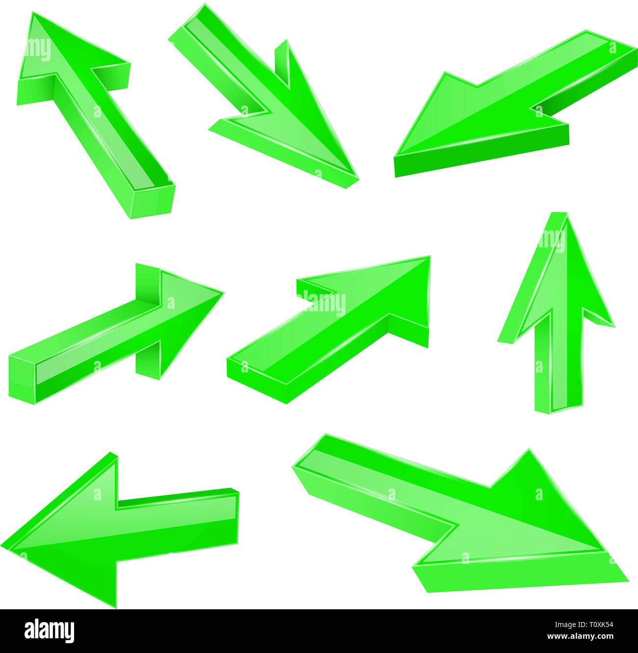 Diagonal arrows hi-res stock photography and images - Alamy