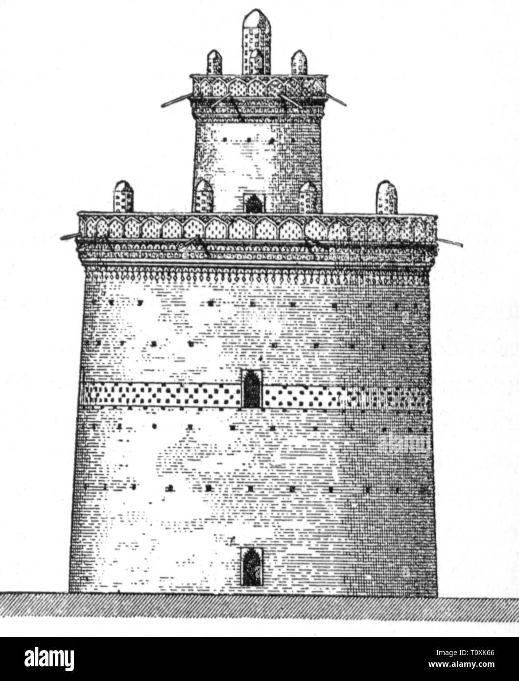 Dove towers Black and White Stock Photos & Images - Alamy