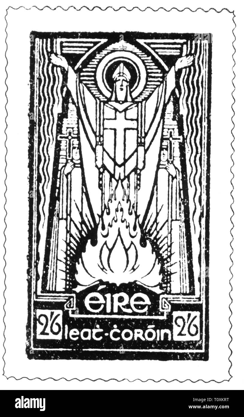 Postage stamp ireland hi-res stock photography and images - Alamy