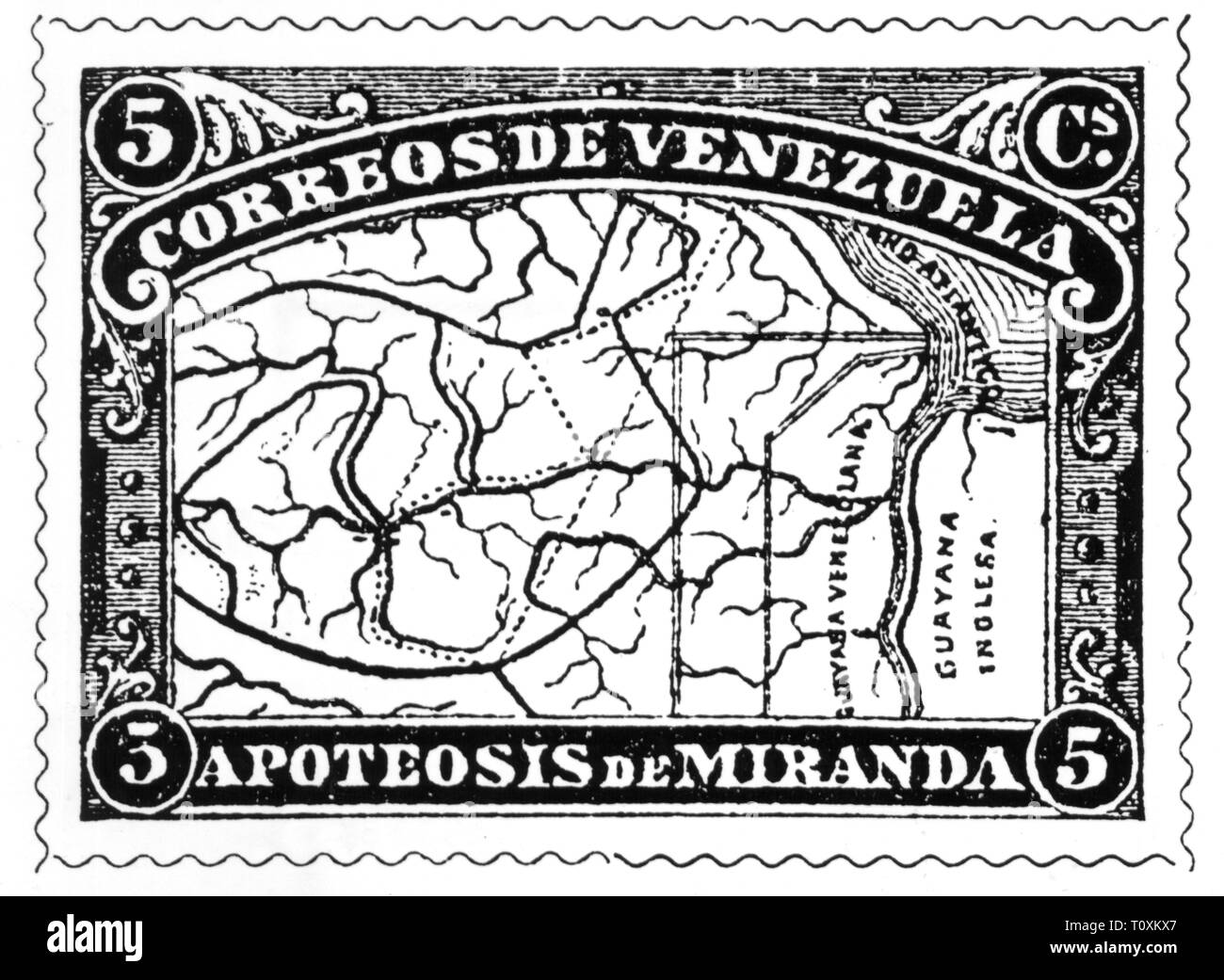 Map of miranda hi-res stock photography and images - Alamy