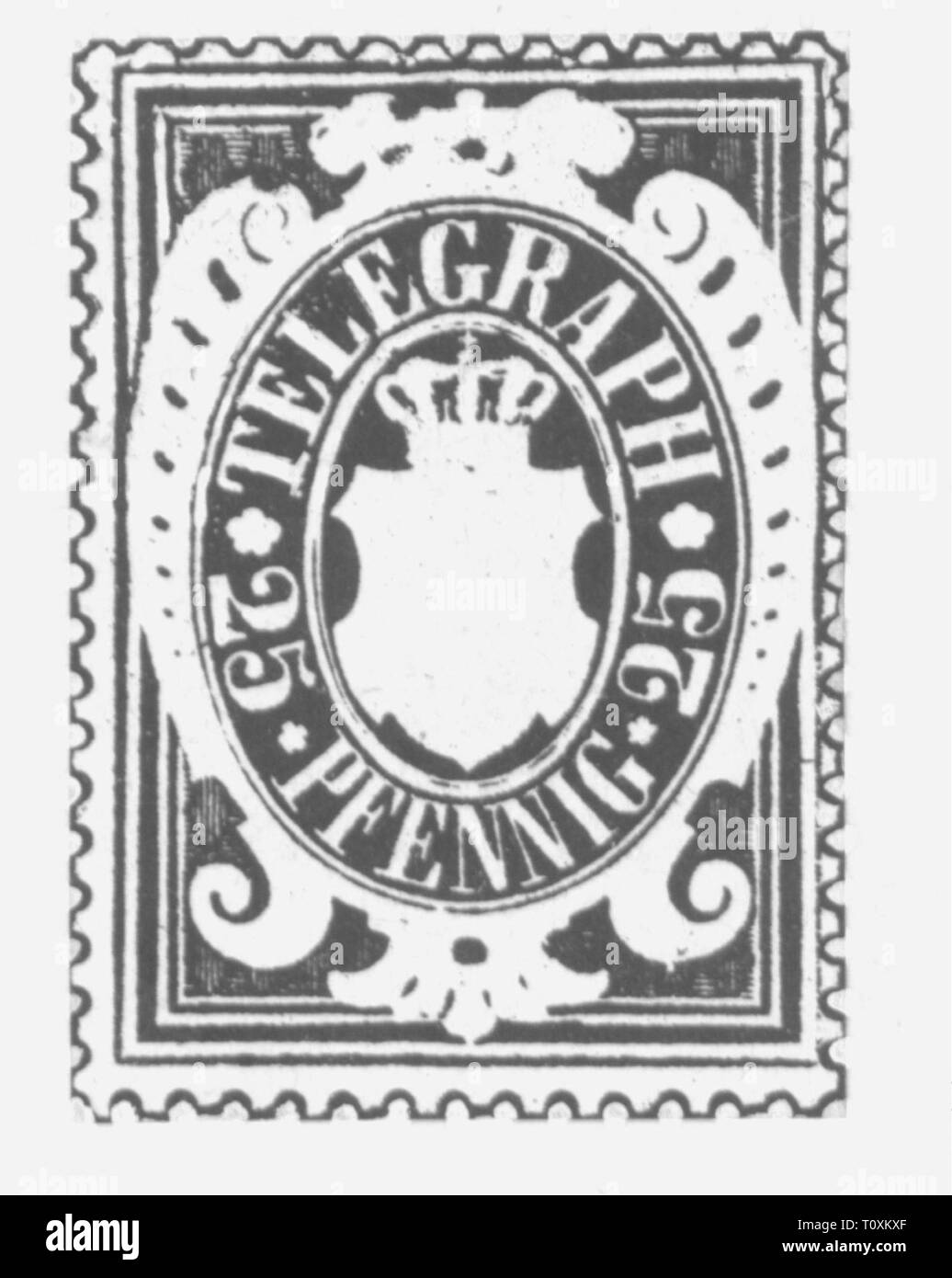Telegraph stamp hi-res stock photography and images - Alamy