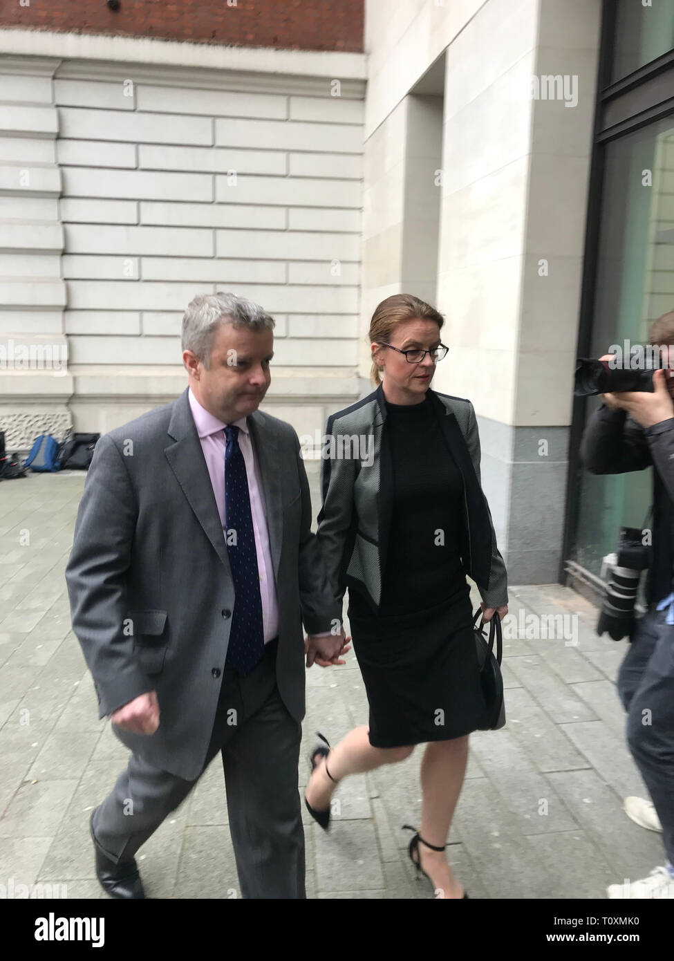 Tory MP Christopher Davies arrives at Westminster Magistrates' Court ...