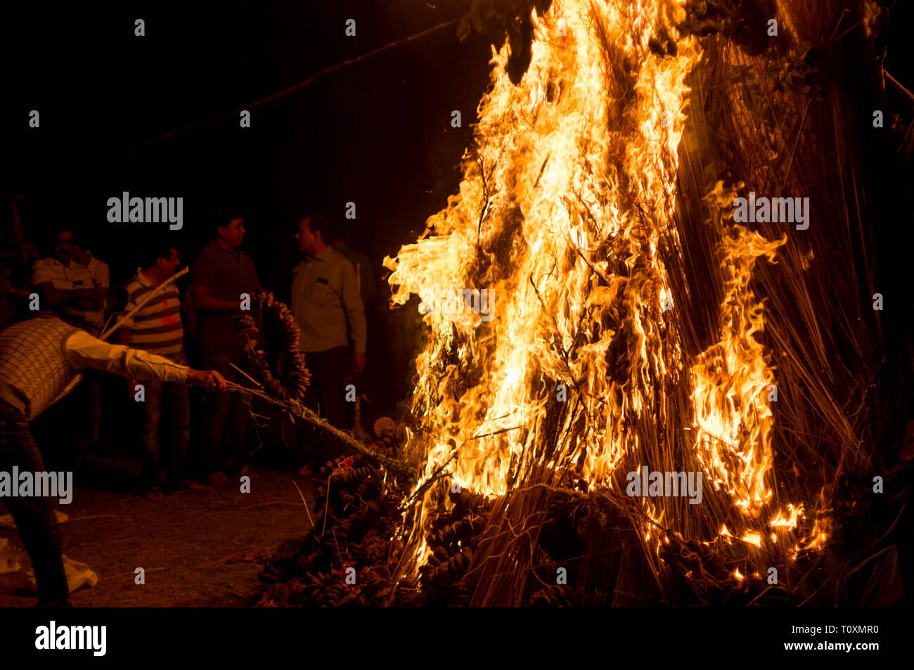 Holika burning hi-res stock photography and images - Alamy