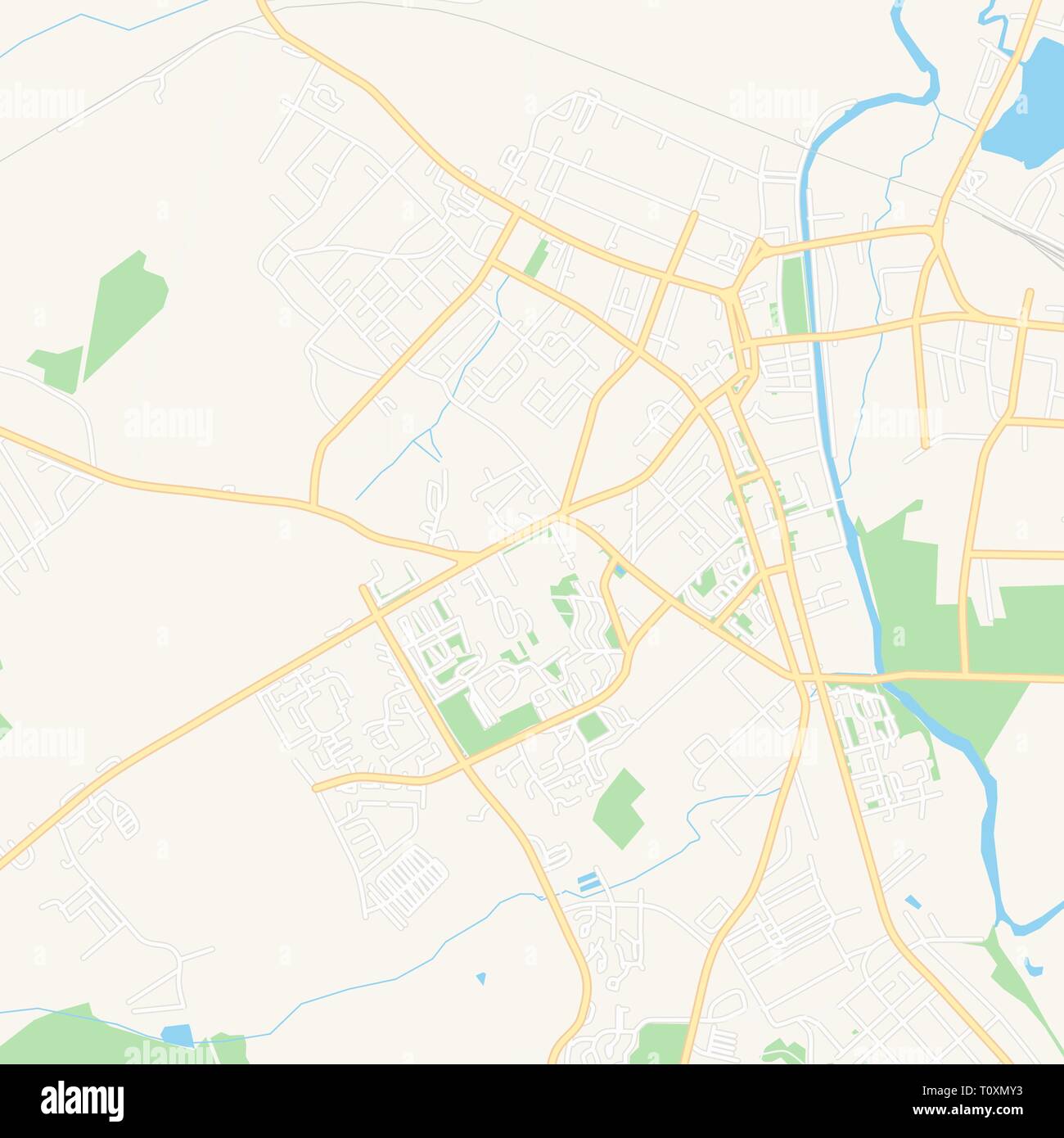 Map of slonim Stock Vector Images - Alamy