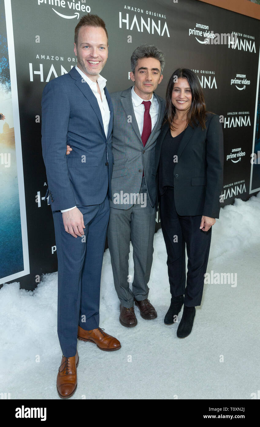 Marc Resteghini, David Farr, Jill Arthur attend season 1 of Hanna ...