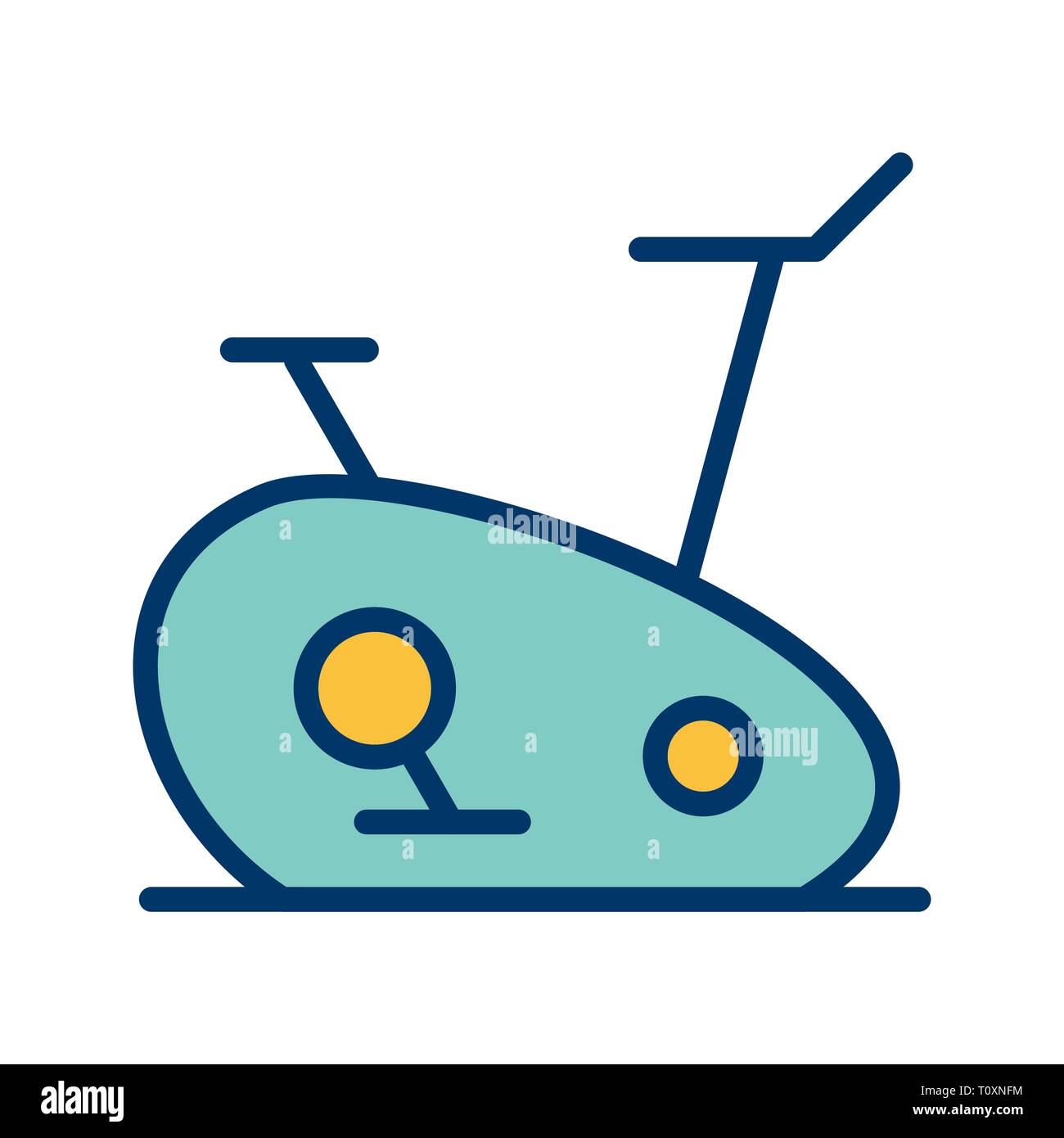 Ergometer cycle hi-res stock photography and images - Alamy