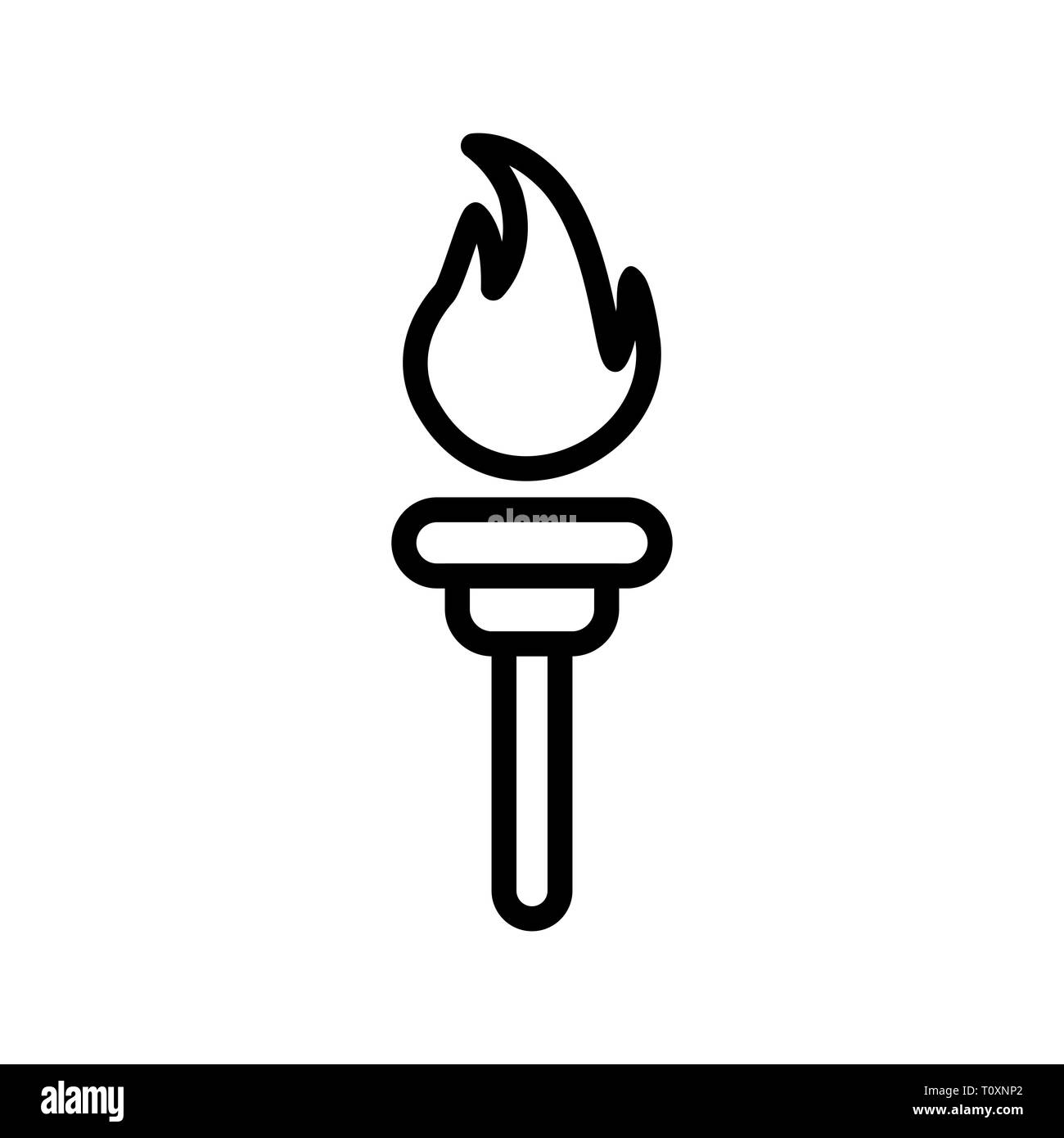 Illustration Olympic Games Icon Stock Photo - Alamy