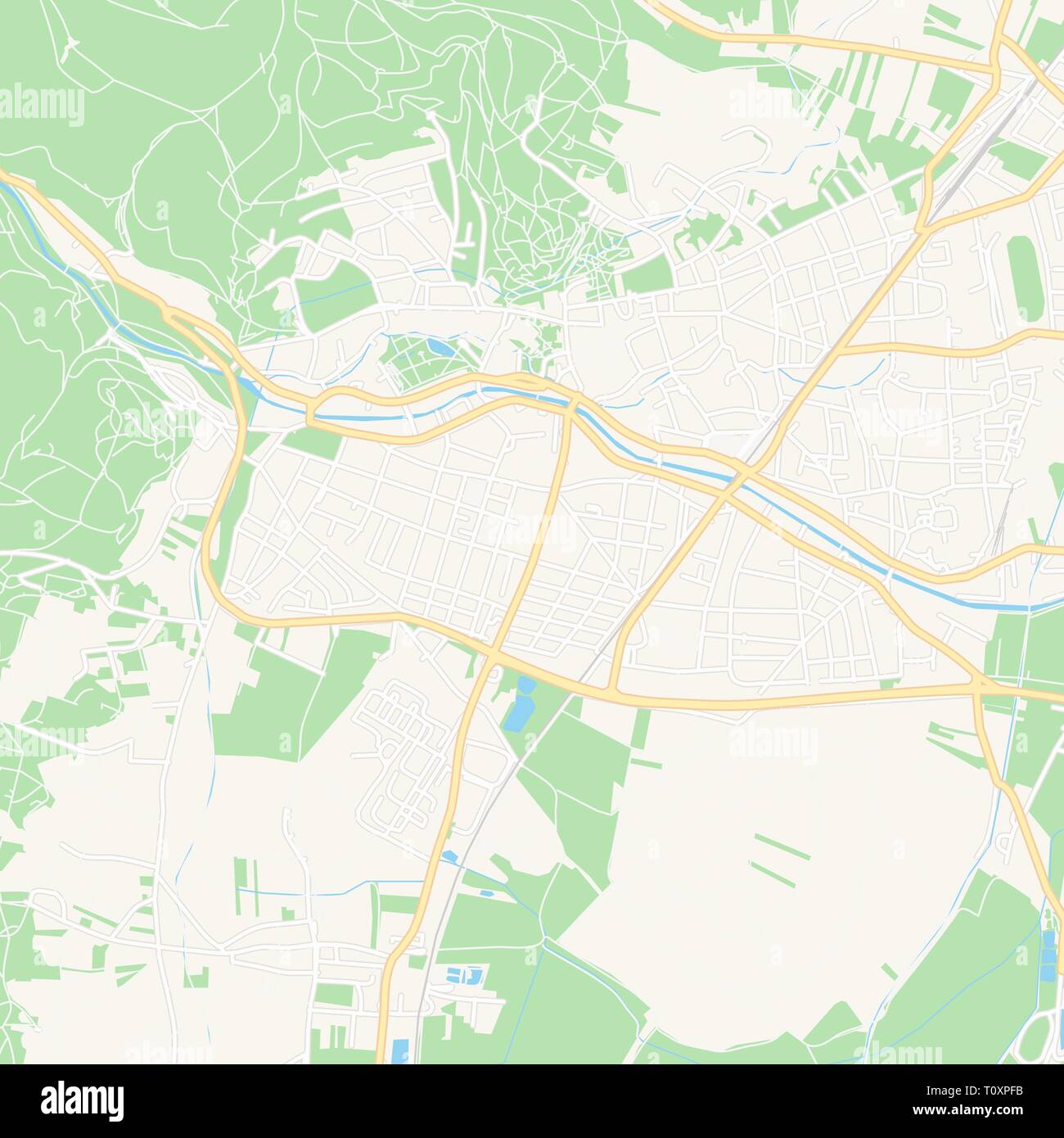 Baden map vector vector vectors Stock Vector Images - Alamy