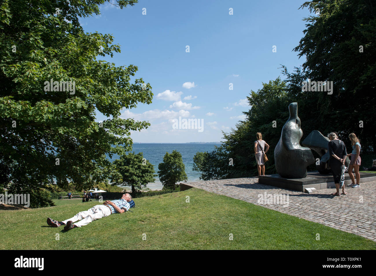 Denmark, Humlebaek, Louisiana Museum of Modern Art Stock Photo - Alamy