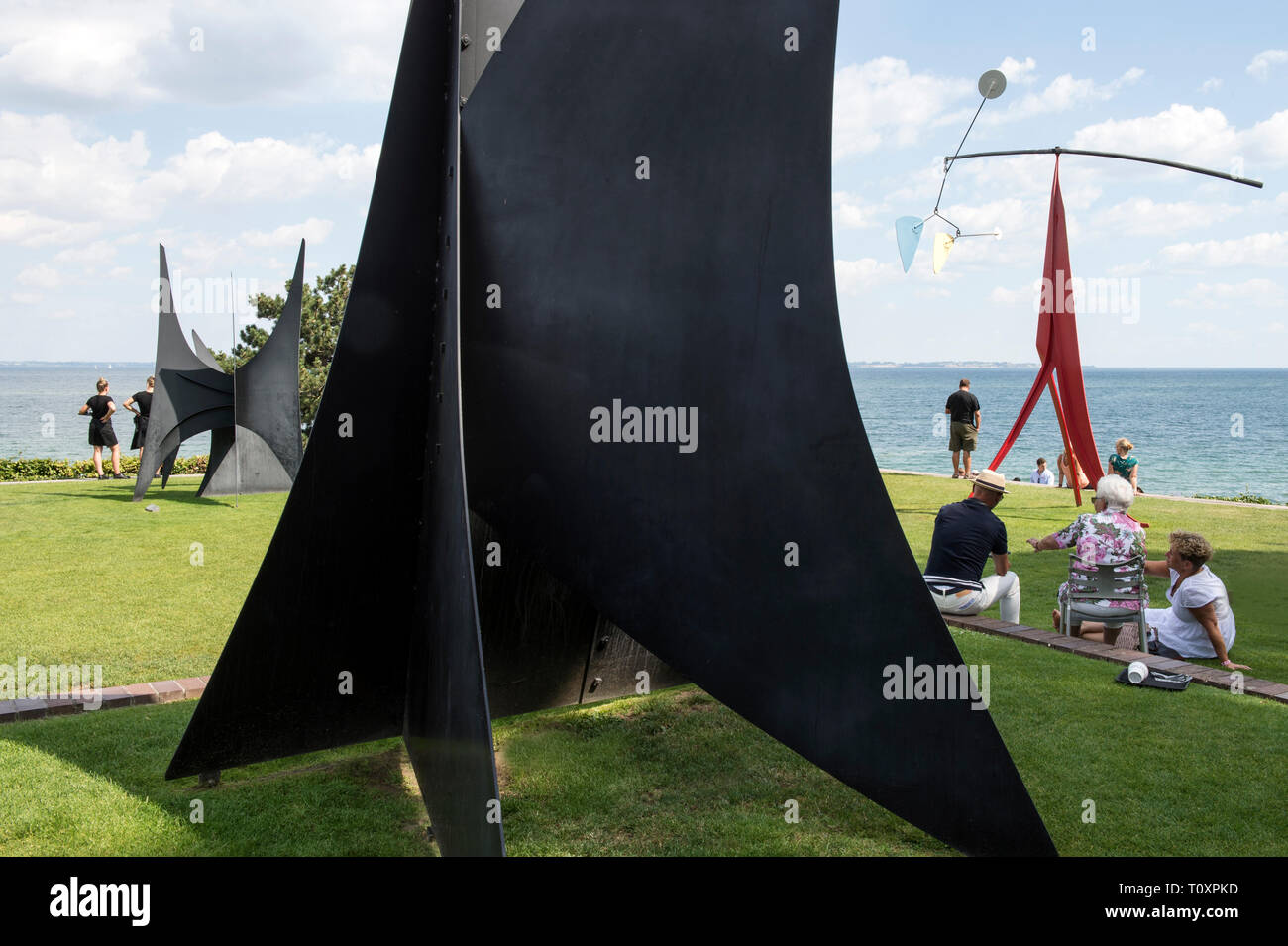 Denmark, Humlebaek, Louisiana Museum of Modern Art Stock Photo - Alamy