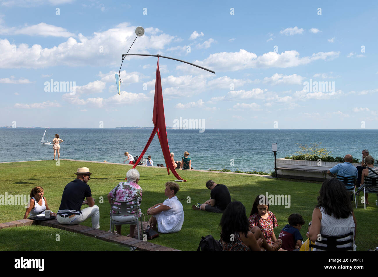 Denmark, Humlebaek, Louisiana Museum of Modern Art Stock Photo - Alamy