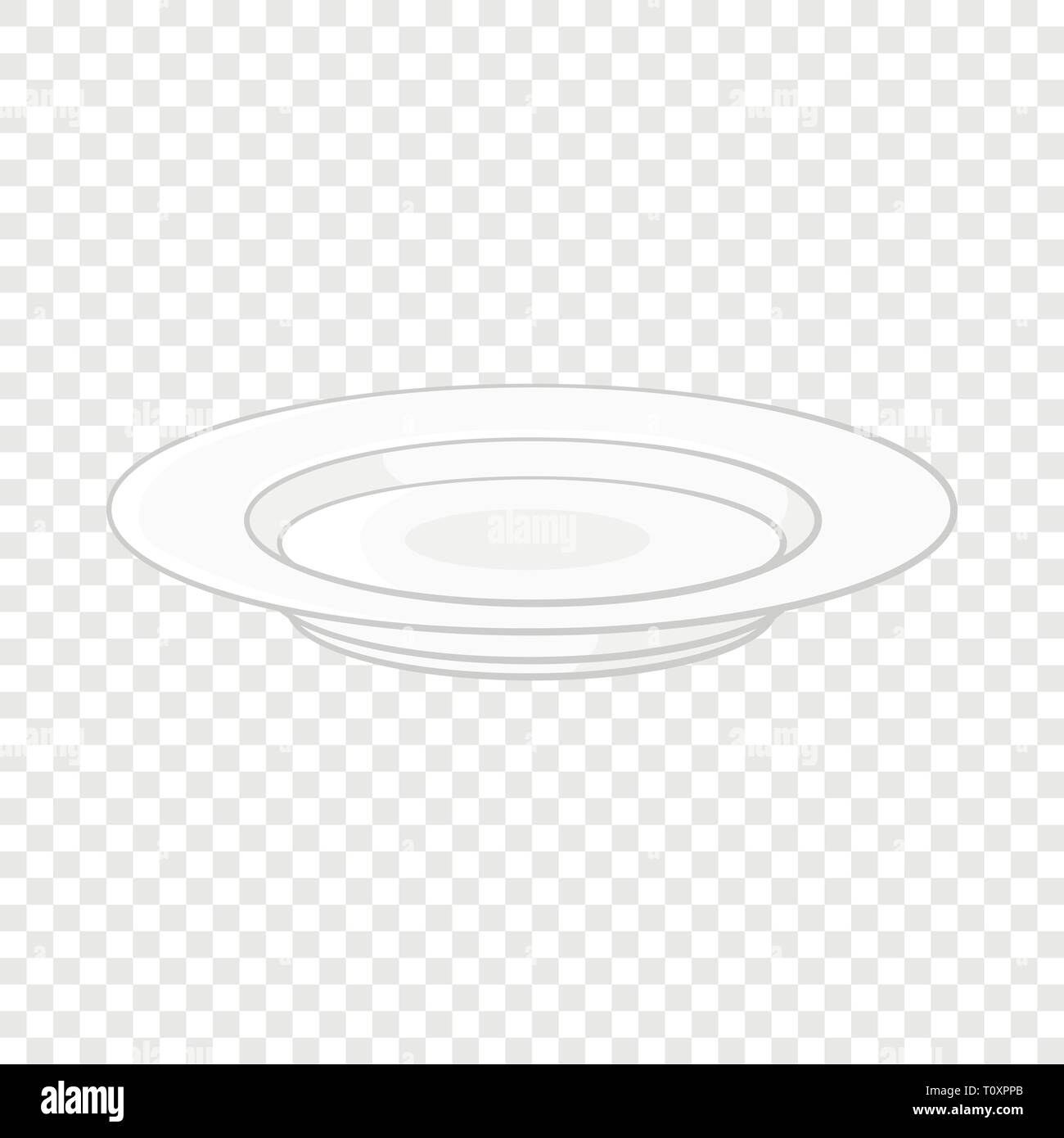 Soup plate icon, cartoon style Stock Vector Image & Art - Alamy