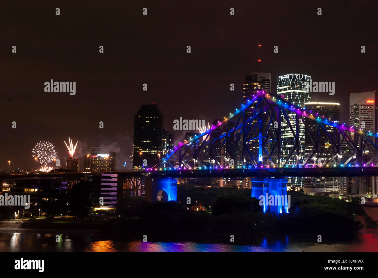 Brisbane City skyline, Australia Stock Photo - Alamy
