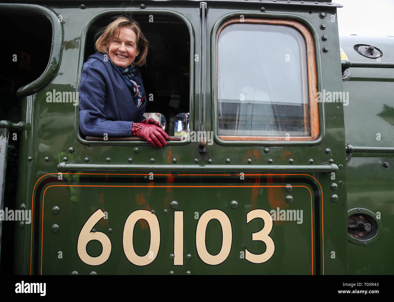 Penny Vaudoyer, the daughter of Alan Pegler who saved the Flying ...